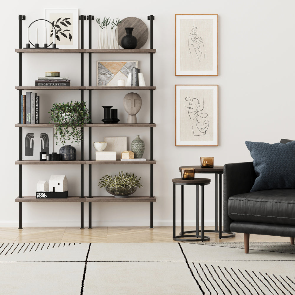 How To Decorate A Ladder Shelf: 15 Ladder Shelf Decor Ideas | Nathan James