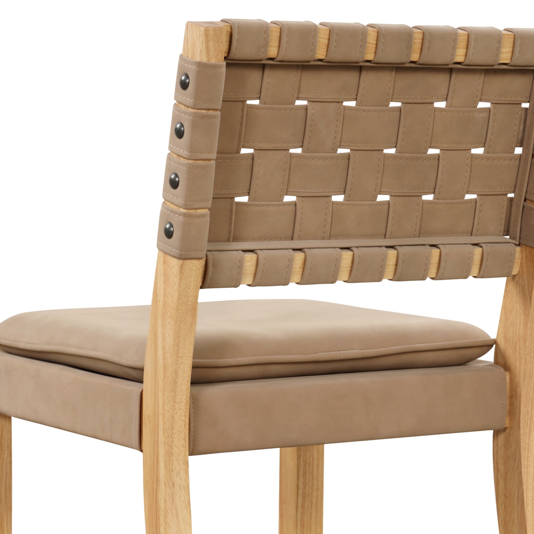 Cohen Mid-Century Modern Bar Stool With Back Set of 4 | Nathan James