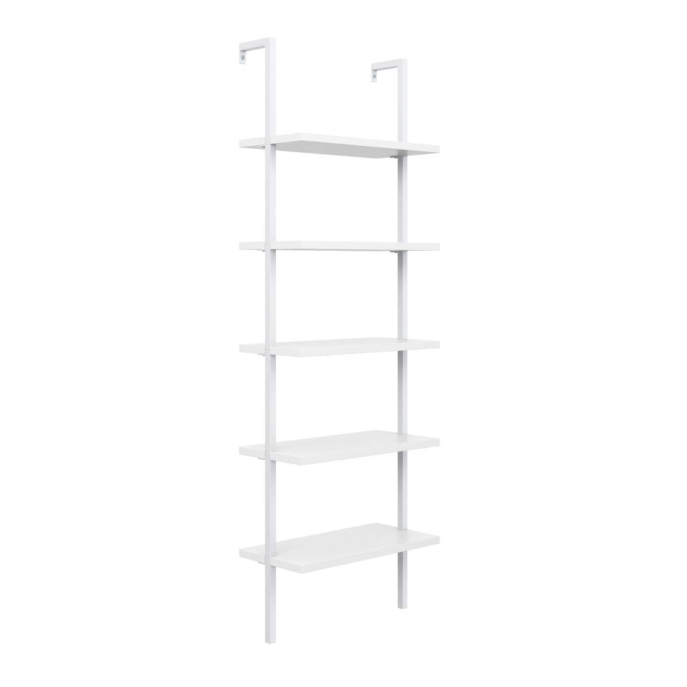 Theo Modern Ladder Bookshelf Wood & Metal | Nathan James