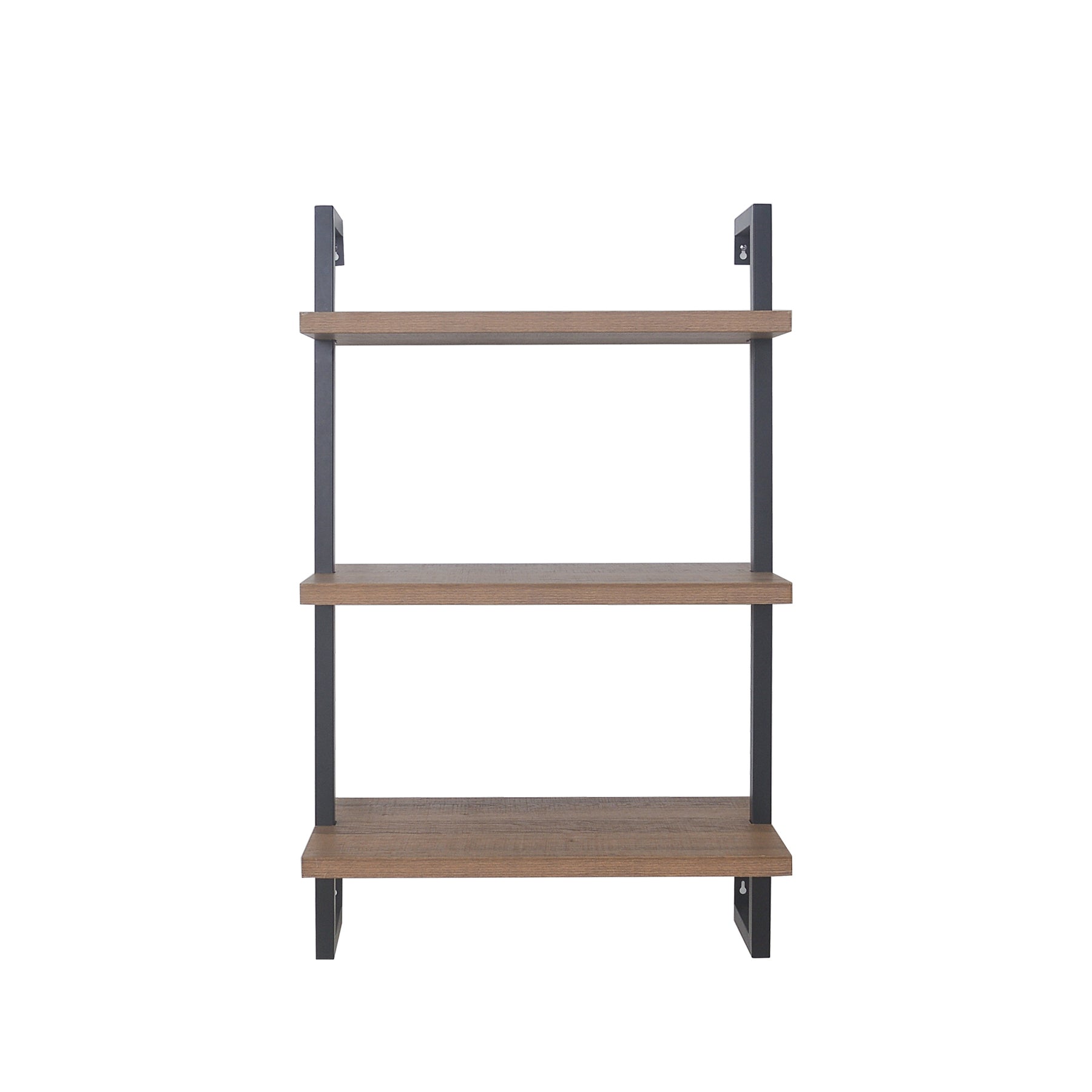 Theo Wood Floating Wall Mount Ladder Bookshelf | Nathan James