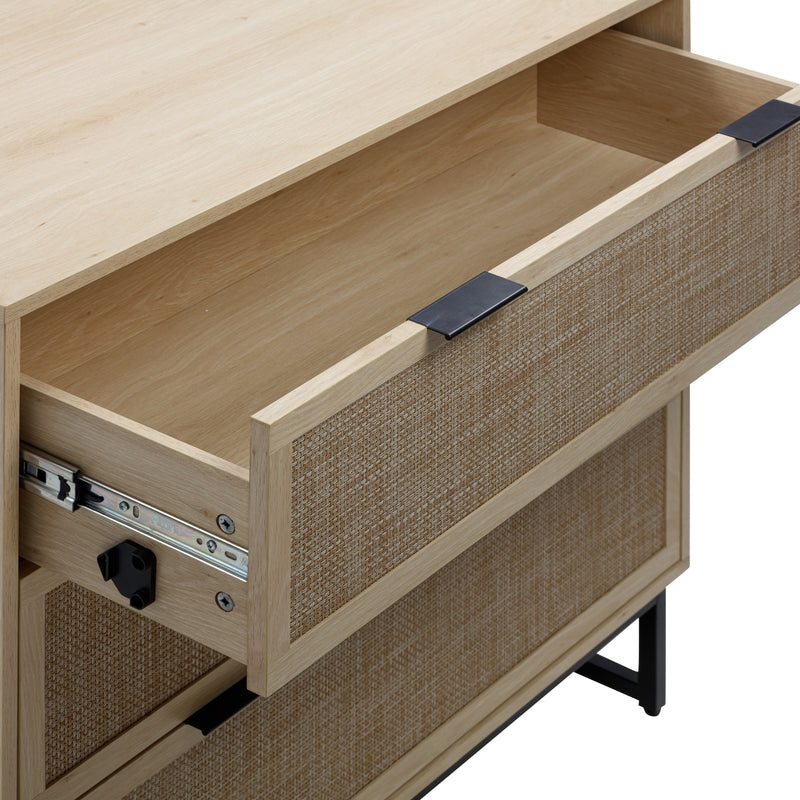 Kova Bohemian Wood & Metal Dresser | Nathan James